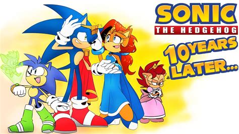 King Sonic And Queen Sally Sonic 10 Years Later Comic Dub Compilation