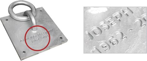 Marking And Traceability Brooks Forgings