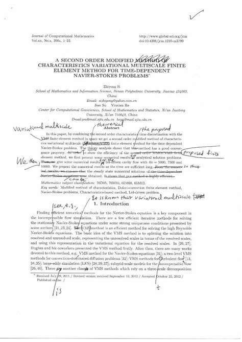 Pdf · Pdf Filekey Words Modified Method Of Characteristics Defect Correction Finite Element