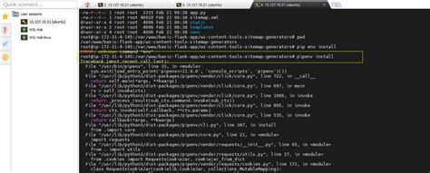 Traceback Most Recent Call Lastfile Usrbinpipenv Line 33