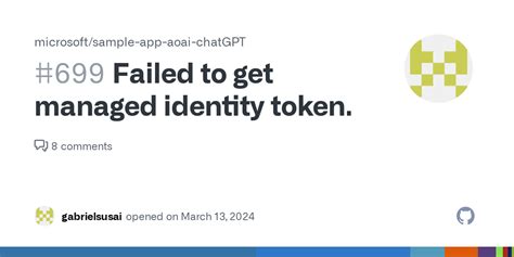 Failed To Get Managed Identity Token · Issue 699 · Microsoftsample