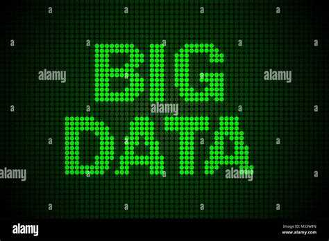 Big Data Modern Computing Concept Stock Photo Alamy