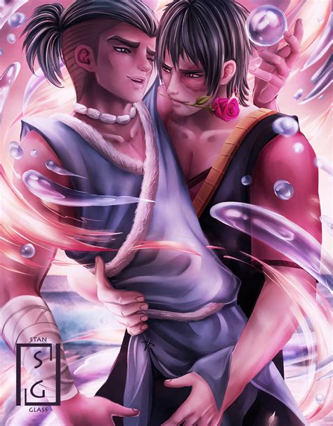 Stan Glass Zuko X Sokka Atla Fanart
