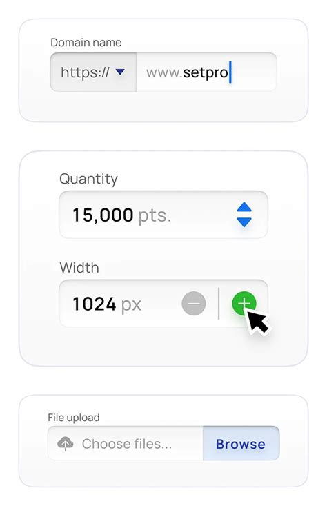 Input Ui Design Inspiration Behance