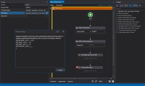 How To Use Sap Table Data Via Rfm Rfcreadtable On The Fly Inside
