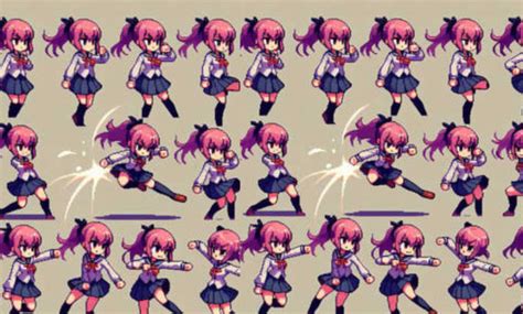 Create Pixel Art Character D Sprite Sheet And D Game Character For You By Andrew Arts Fiverr