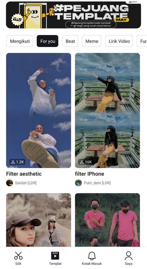 Cara Menggunakan Template Di CapCut JSP Jakarta Babe Of Photography