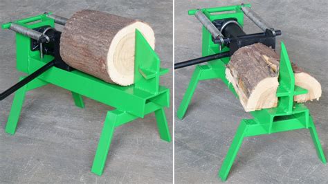 Homemade Diy Log Splitter Blitsy