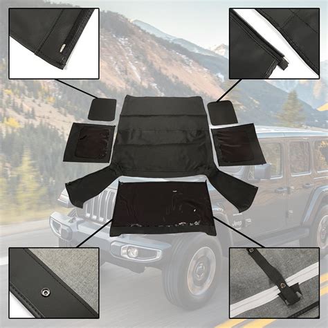 Kojem Replacement Soft Top For 1987 1995 Jeep Wrangler Yj Convertible