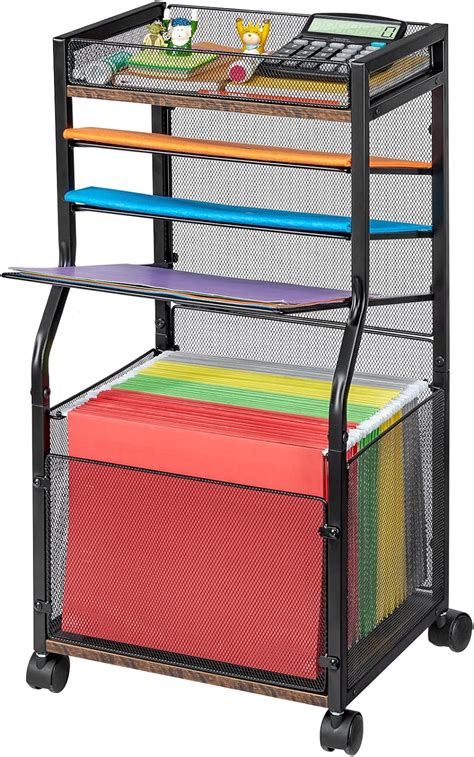 Tier Rolling File Cart With Hanging File Folders Philippines Ubuy