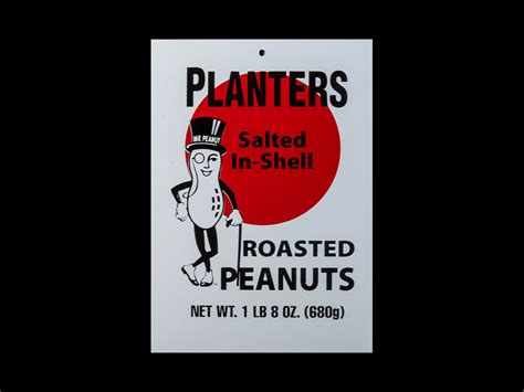 Planters Roasted Peanuts Sign Dkg Signs
