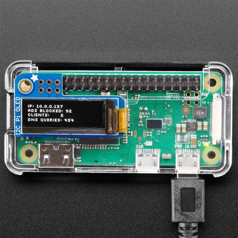 Adafruit Mini Ad Blocking Pi Hole Kit With Pi Zero Wh