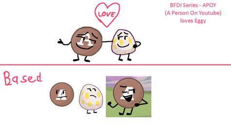 Bfdi Series Apoy A Person On Youtube Loves Egg By Abbysek On Deviantart