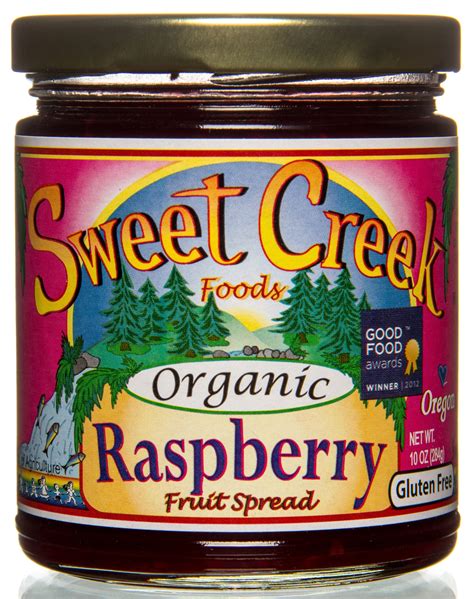 Sweet Creek Foods Raspberry Fruit Spread Organic Manna Harvest
