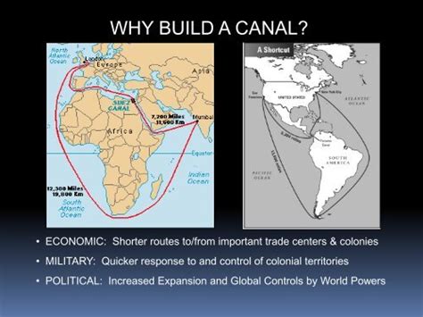 Suez And Panama Canals