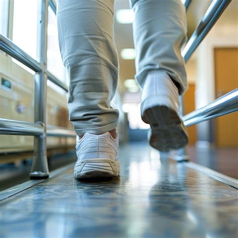 premium photo first steps into a rehabilitation center journey to