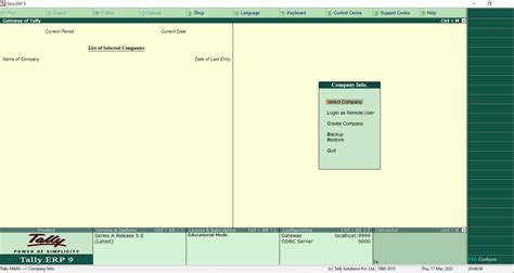 How To Use Tally ERP 9 TUTORIAL