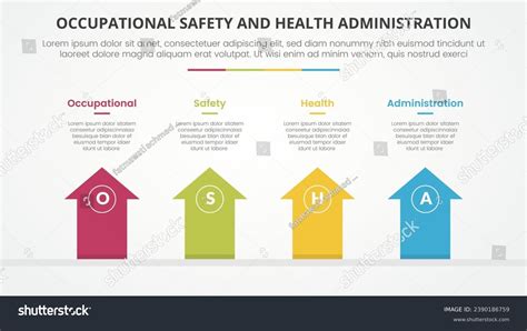 Osha Occupational Safety Health Administration Template Stock Vector Royalty Free 2390186759