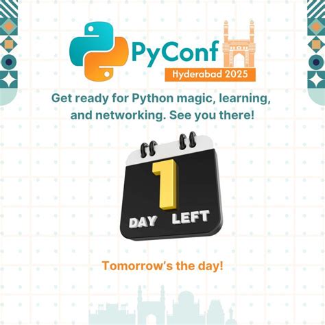 Pyconfhyd2025 Python Techevent 1daytogo Hyderabad Telangana