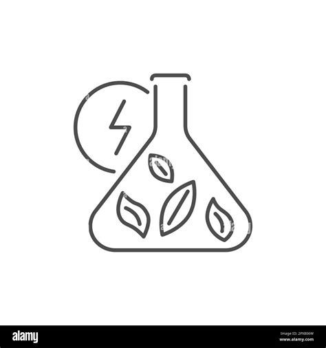 Biomass Concept Related Vector Linear Icon Stock Vector Image And Art Alamy