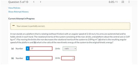 Solved Current Attempt In Progress Your Answer Is Partially Chegg