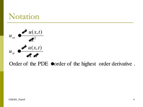 Ppt Partial Differential Equations Classification Examples And