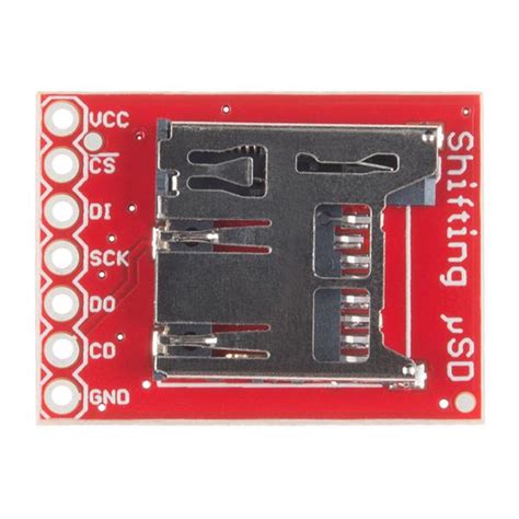 Sparkfun Level Shifting Microsd Breakout Opencircuit