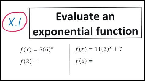 Evaluate Exponential Functions Calculator
