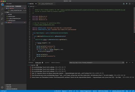 Vscode Errors When Using Bluetooth Esp32 · Issue 1182 · Microsoftvscode Arduino · Github