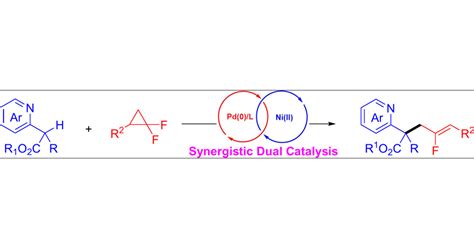 Synergistic Pdni Dual Catalyzed Cross Coupling Of Azaaryl Acetates