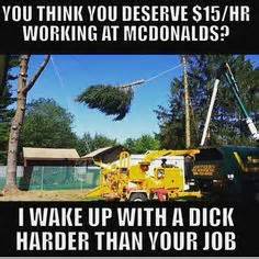 Tree Men Arborist Tree Removal Cost Logging Industry Tgif Funny Landscape Construction