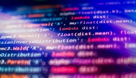 Digital Technology Industry Concept Development Of Programming And Coding Technologies Stock