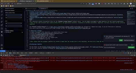Cannot Create Pr Request On Github Dev Issue Microsoft Vscode Github