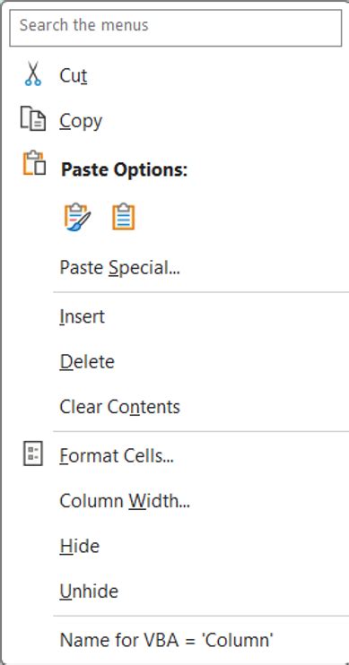 Context Menus And Addins