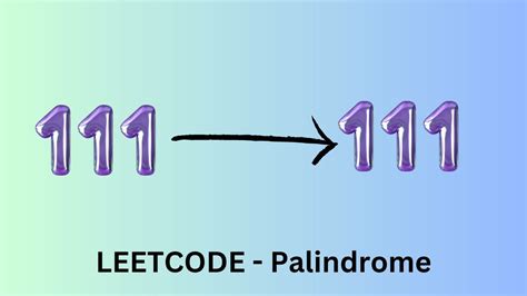 C Leetcode Ispalindrome Easy Youtube