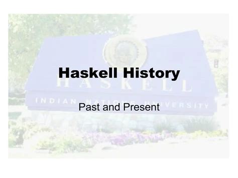 PPT Haskell History PowerPoint Presentation Free Download ID