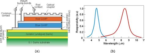 Color Online Schematic Representation Of The Dual Band Qwip Detector