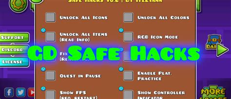 Gdh мод меню Geometry Dash с читами By Tobyadd