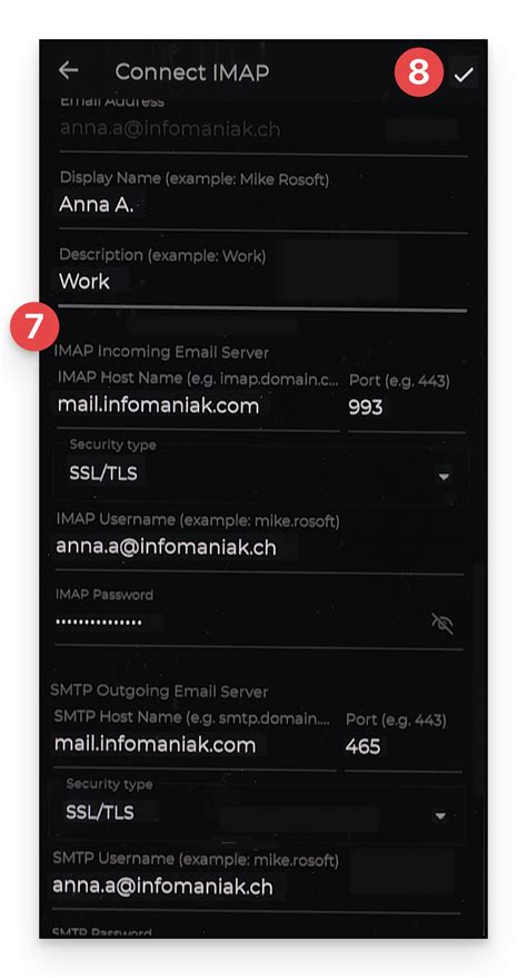 🚀 Set Up Outlook Ios Android App In Imap Email Infomaniak