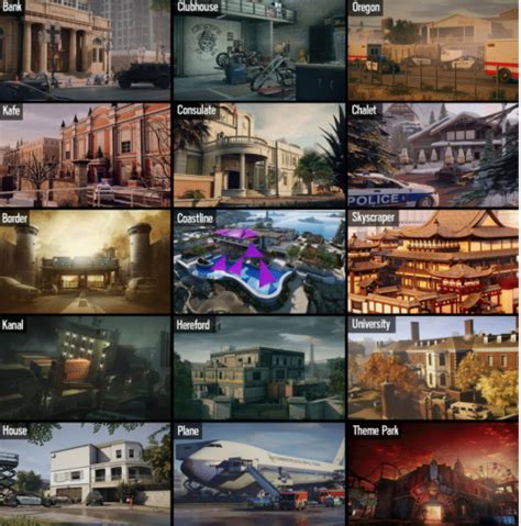 Create A Best R6 Ranked Maps Tier List Tiermaker