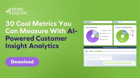 30 Cool Metrics You Can Measure With Ai Powered Customer Insight