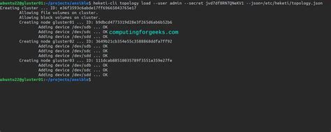 configuring glusterfs on ubuntu 22 04 with heketi computingforgeeks