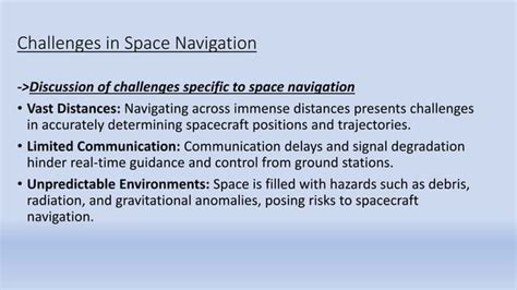 Autonomous Spacecraft Navigation With Artificial Intelligence Pdf Technology Industry Industries