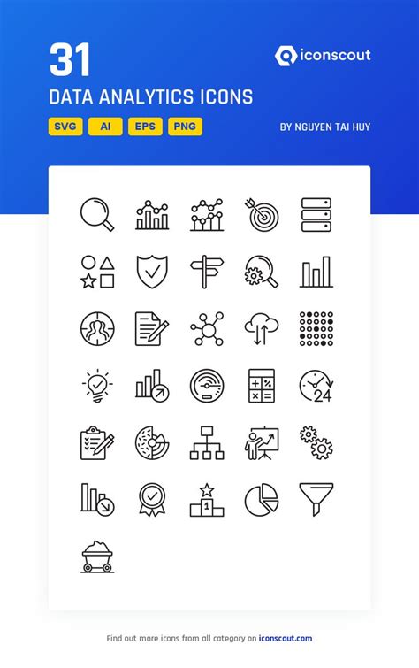 Data Analytics Design Assets Free In Svg Png Blend  Iconscout Data Analytics Data