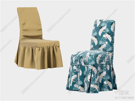 现代宴会厅西餐餐椅su模型下载【id 1126616843】 知末su模型网