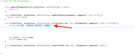 xcode how can i sort this array in swift 3 picker view core data stack overflow