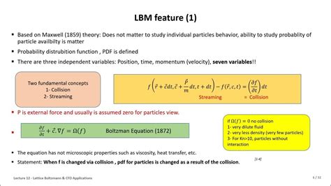 2024 High Performance Computing Lecture 12 Lattice Boltzmann And Cfd Applications Part2 💻 Youtube