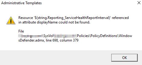 Resource Not Found Error Issue 8 Microsoft Mdatp Devicecontrol
