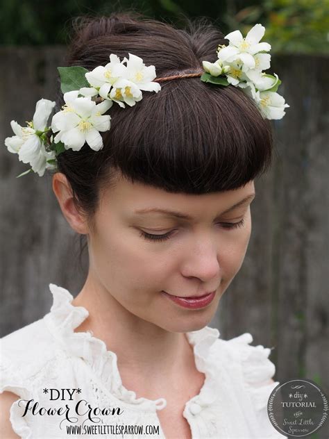 Diy Fresh Flower Crown · How To Make A Flower Crown · Jewelry On Cut