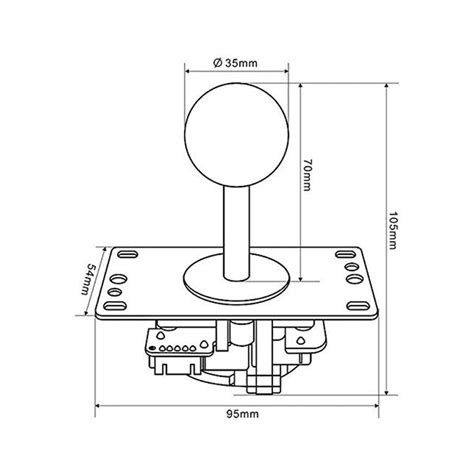 8 Way4 Way Arcade Joystick